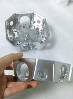 China 5-Axis CNC Housing with Irregular Multi-Faceted Geometry and Integrated Heat Sink Fin Arrays for sale