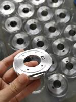 China CNC 6061 Aluminum Ring Flange Connector with Anti-Rotation Slots and Sealing Threads for Precision Instruments for sale