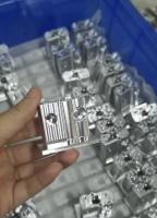 China CNC 6061 Aluminum Micro Valve Body Assembly with Heat Sink Fins and Fluid Cavity for Pneumatic Systems for sale