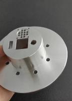 China 5-Axis CNC Machined 6061 Aluminum Double-Layer Stepped Flange Disc for Precision Mounting for sale