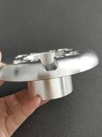 China 5-Axis CNC Machined 6061 Aluminum Double-Layer Stepped Flange Disc for Precision Mounting for sale
