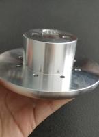 China 5-Axis CNC Machined 6061 Aluminum Double-Layer Stepped Flange Disc for Precision Mounting for sale