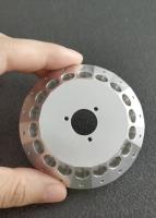 China 5-Axis CNC Machining 6061 Aluminum Indexing Flange Disc with ±0.01 mm Precision for Rotary Tooling for sale