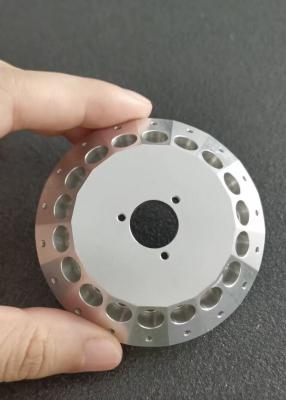 China 5-Axis CNC Machining 6061 Aluminum Indexing Flange Disc with ±0.01 mm Precision for Rotary Tooling for sale
