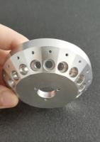 China 5-Axis CNC Machining 6061 Aluminum Indexing Flange Disc with ±0.01 mm Precision for Rotary Tooling for sale