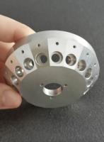 China 5-Axis CNC Machining 6061 Aluminum Indexing Flange Disc with ±0.01 mm Precision for Rotary Tooling for sale