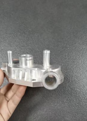 China Custom 6061 Aluminum Water Cooling Valve Base with Multi-Channel Waterway and Heat Sink Fins for Liquid Cooling Modules for sale