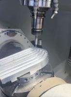 China CNC Custom Bent Ring LED Aluminum Profile - Extruded Channel with CNC Hollow Slots for Decorative Ring Pendant Light for sale