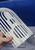 China CNC Custom Bent Ring LED Aluminum Profile - Extruded Channel with CNC Hollow Slots for Decorative Ring Pendant Light for sale