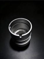 China Turn-Mill CNC Aviation-Grade Aluminum Connector Housing with Multi-Step Internal Cavity, Precision Internal Thread, and Locating Holes for sale