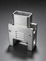 China CNC Machining Expert - Aluminum Connector Installation Housing with Heat Dissipation Slots and Plug-In Cavity for Industrial Signal Connectors for sale