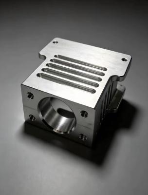 China CNC Machining Expert - Aluminum Connector Heat Dissipation Cavity with Built-In Cavity and Mounting Thread Holes for Industrial Electronics for sale