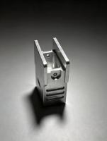 China CNC Machining Expert - Aluminum Connector Heat Dissipation Cavity with Built-In Cavity and Mounting Thread Holes for Industrial Electronics for sale