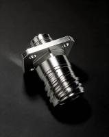China Turn-Mill CNC Expert - Aluminum Connector Housing with Tooth-Shape Spline Interface and Square Flange Base for sale