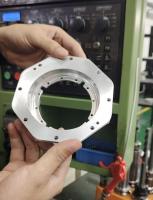 China CNC Machining Expert - Aluminum Automation Equipment Housing with External Reinforcement Ribs and Circular Flange Mounting for sale