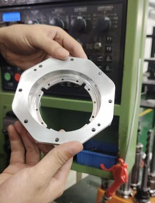China CNC Machining Expert - Aluminum Automation Equipment Housing with External Reinforcement Ribs and Circular Flange Mounting for sale