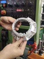 China CNC Machining Expert - Aluminum Automation Equipment Housing with External Reinforcement Ribs and Circular Flange Mounting for sale