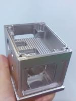 China Ultra-Precision CNC Machined Aluminum Optical Module Housing with Internal Reinforcement Ribs and Optical-Grade Surface Finish for sale