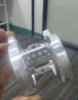 China 5-Axis CNC Machined VR/AR Pancake Optical Module Barrel Support with Double-Layer Ring Cavity and Lightweight Hollow Structure for sale
