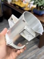 China 5-Axis CNC Machined Aluminum Electronic Water Pump Housing with Multi-Step Concentric Ring Sealing and Deep Cavity Machining for sale