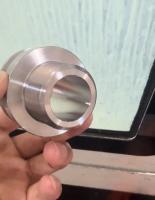 China CNC Turning Expert - Stainless Steel KF Vacuum Flange to External Thread Adapter for High Vacuum Sealing Applications for sale