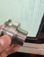 China CNC Turning Expert - Stainless Steel KF Vacuum Flange to External Thread Adapter for High Vacuum Sealing Applications for sale