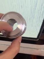 China CNC Turning Expert - Stainless Steel KF Vacuum Flange to External Thread Adapter for High Vacuum Sealing Applications for sale