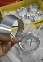 China 5-Axis CNC Expert - 6061 Aluminum Conical Wheel Disc with Six-Spoke Hollow Design and Center Threaded Mount for Lightweight Rotary Tooling for sale