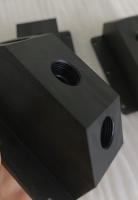 China CNC Machining Expert - Aluminum Hydraulic Pneumatic Fluid Valve Block with Crossing Flow Channels and Hard Anodized Finish for sale