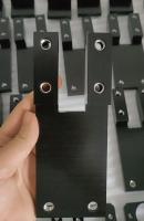China CNC Machining Expert - Aluminum U-Shape Positioning Bracket with Hard Anodized Finish for Vision Equipment and Automation Tooling for sale