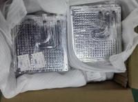 China CNC Machined Aluminum Cavity Housing with Internal Reinforcement Ribs Dense Heat Dissipation Fins and Irregular Flow Channels for sale