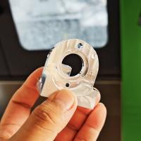 China Precision CNC Machined Servo Motor Mount Bracket in 6061 Aluminum Alloy with ±0.01mm Tolerance and High-Gloss Mirror Milling for sale