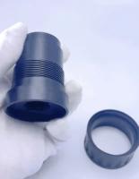 China CNC Machined FA Industrial Lens Housing Kit with 6061 Aluminum Alloy, Black Hard Anodizing, and ±0.01mm Tolerance for sale