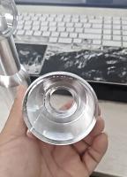 China Precision CNC Machined 6061 Aluminum Flashlight Housing Assembly with ±0.01mm Tolerance and High-Gloss Mirror Cutting for sale