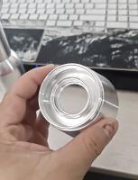 China Precision CNC Machined 6061 Aluminum Flashlight Housing Assembly with ±0.01mm Tolerance and High-Gloss Mirror Cutting for sale