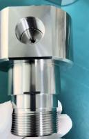 China Stainless Steel High-Pressure 3-Way Valve Block with Turn-Mill Composite Machining for sale