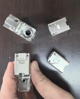 China Precision CNC Liquid Cooling Connector Valve Block in 6061 Aluminum Alloy with ±0.01 mm Tolerance and Hard Anodizing for sale