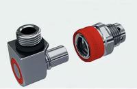 China 90° Liquid Cooling Quick Disconnect Connector Housing | CNC OEM Manufacturer for sale