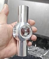 China Cross Optical Housing | 5‑Axis CNC Optical Barrel OEM Manufacturer for sale