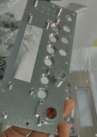 China Custom CNC Machined Multi-Cavity Aluminum Panel with 6061 Alloy, ±0.01mm Tolerance, and One-Piece Milling for sale