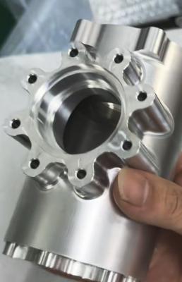 China Custom Aluminum Multi-port Flange Cavity For Robot | CNC Machining Manufacturer for sale
