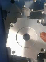 China Custom 6061 Aluminum Alloy Motor End Cover Flange and Motor Mounting Base with Natural Anodizing by CNC Multi-Axis Milling for sale