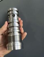 China Custom Machined Parts Manufacturer 40Cr 42CrMo Alloy Steel Hydraulic Cartridge Valve Sleeve with Multi-Seal Grooves for sale