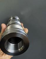 China Custom Machined Parts Manufacturer 40Cr 42CrMo Alloy Steel Hydraulic Cartridge Valve Sleeve with Multi-Seal Grooves for sale