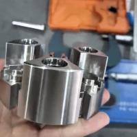 China Custom CNC Machined Stainless Steel 304/316L Capping Chuck Base with Mirror High-Gloss Finish and Multi-Station Jaw Slots for Capping Machine Claw Seat for sale