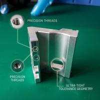 China 6061-T6 Aluminum CNC Machined Electronics Enclosure 0.02mm Sealing Groove Anodized for sale