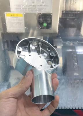 China 5-Axis Machined 6061 Aluminum Handheld Device Housing 0.01mm Thin Wall Control for sale