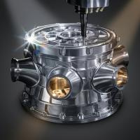 China 316L Stainless Steel Hydraulic Manifold Block with Cross-Drilled Passages Rated to 400 Bar for sale