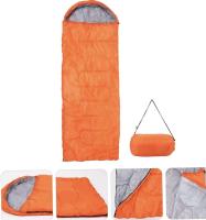 China Outdoor Camping  Envelope Sleeping Bag Travel Portable , Cotton Adult Sleeping Bag for sale