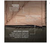 China -25 Degree Warm Sleeping Bags Camping  For Adults And Kids for sale